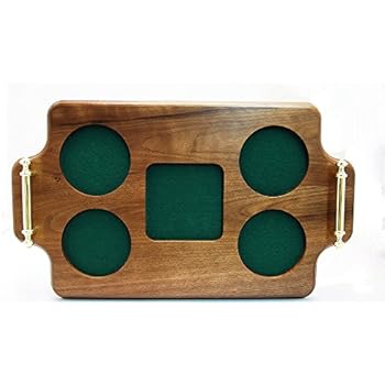 Amazon.com | Decanter Set Wood Serving and Presentation Tray (Square ...