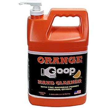 Amazon.com: Goop Orange Liquid Hand Cleaner - 1 Gallon: Industrial ...