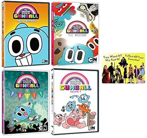 The Amazing World of Gumball: 48 Complete Episodes DVD Collection with ...