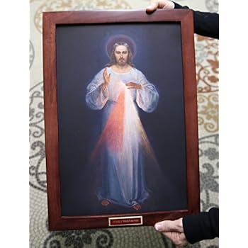 Amazon.com: Divine Mercy Poster in English, 13" x 17" - MADE IN ITALY ...