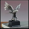 Amazon.com: Gold Eagle Statue - American Eagle Sculpture : Home & Kitchen