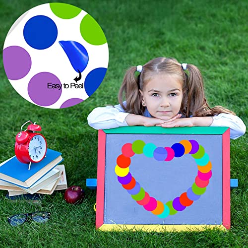 2800 PCS Color Coding Labels Circle Dot Stickers,Round Color Coding ...