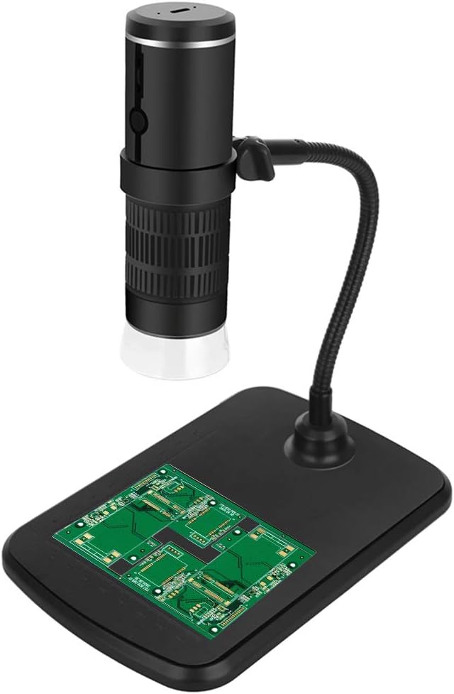 Digital Microscope, ROTEK WiFi USB Microscope Camera 1000x Zoom 1080P ...