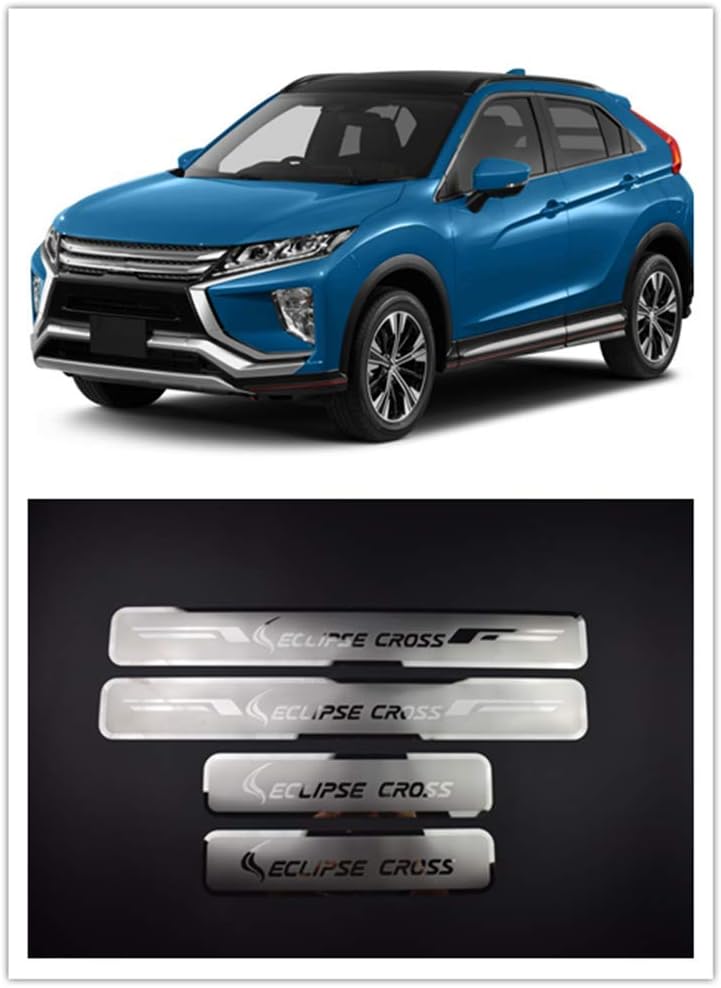 Amazon.com: For Mitsubishi Eclipse Cross Accessories 2017-2019 Steel ...