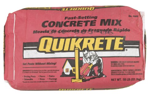 Quikrete Fast Setting Concrete Mix Fast Setting Bag 50 Lbs ...