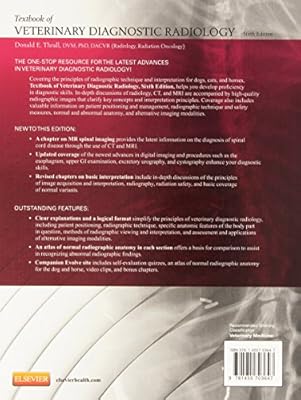 Textbook of Veterinary Diagnostic Radiology, 6e