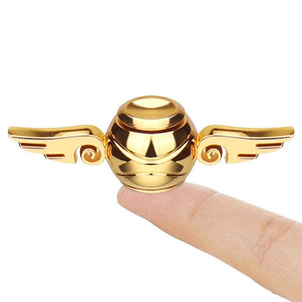 Mua Golden Fidget Spinners Toys Metal for Kids Adults - Cool Finger ...
