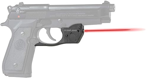 ArmaLaser TR20 Designed to fit Beretta 92 96 M9 92FS 96FS Red Laser ...