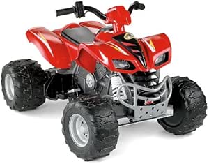 Amazon.com: Power Wheels Kawasaki KFX with Monster Traction, Normal ...