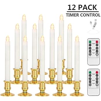 Amazon.com: Holiday Joy - The Original Corded Electric Window Candles ...