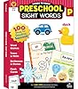 Words to Know Sight Words Preschool Workbook—Reading Activities, Games ...