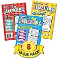 Jumble® That Scrambled Word Game Puzzle Book – 8 Pack Penny Press/Dell ...