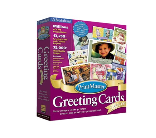 PrintMaster Greeting Cards Deluxe - Want It All