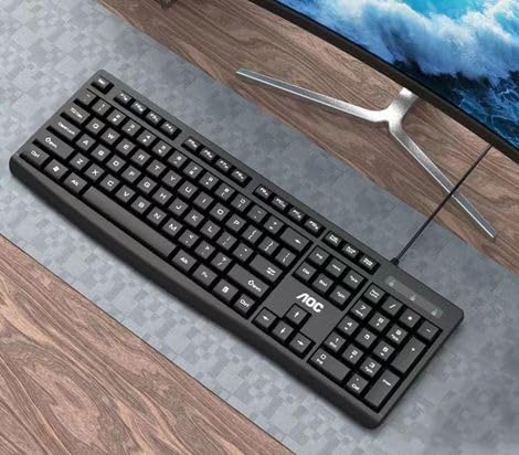 سعر AOC KM160 Wired Keyboard فى مصر | بواسطة امازون مصر | كان بكام
