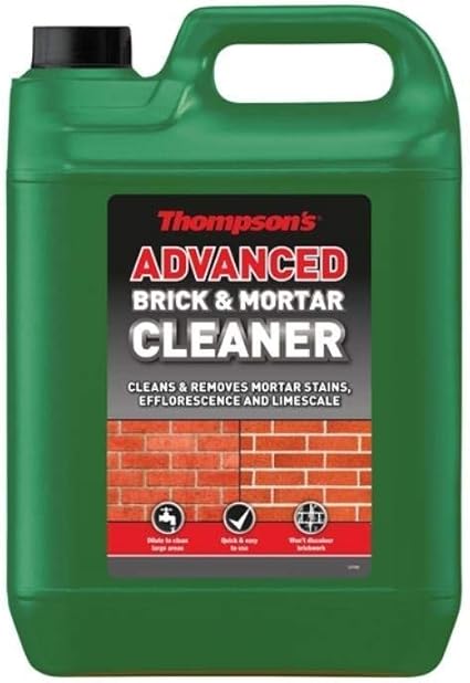 Ronseal RSLTABMC5L Advanced Brick and Mortar Cleaner, Clear, 5 Litre ...