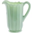 Amazon.com: Mosser Glass Jadeite Glass Panel Pitcher : Home & Kitchen