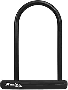 Amazon.com: Master Lock 8170D U-Lock Bike Lock with Key, 1 Pack , 6-1/8 in. Wide , Black ...
