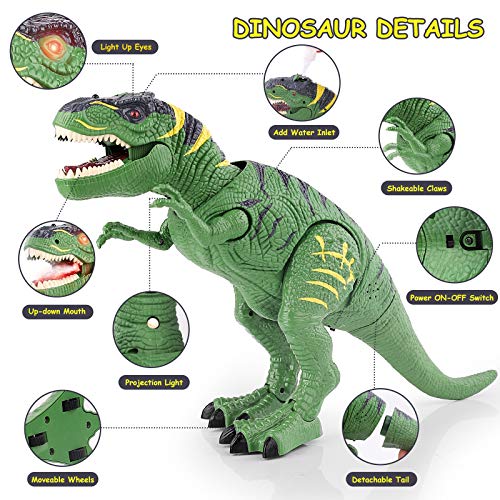 PESUMA Remote Control Dinosaur Toys For 3 5 Year Old Boys Girls LED Light Up Walking And pesuma-remote-control-dinosaur-toys-for-3-5-year-old-boys-girls-led-light-up-walking-and