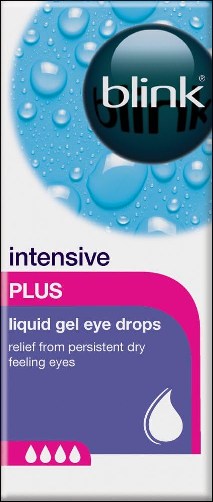 Blink Intensive Plus Multidose Eyedrops, 10 ml (Packaging may vary ...