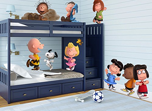 Snoopy Vinyl Wall Decals - Colorful, Different and Animated