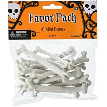 Amazon.com: Skeleton Decoration Bone Décor, Bag of Bones, 6 inches to ...