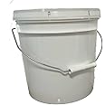 Amazon.com: MKS Plastics 2 Gallon Bucket & Lid -70 Mil -All Purpose ...