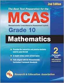 Amazon.com: MCAS Mathematics Grade 10 (Massachusetts MCAS Test ...