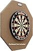 Dart-Stop 29 inch Tan Octagon Pro Dart Board Backboard | Wall Protector ...