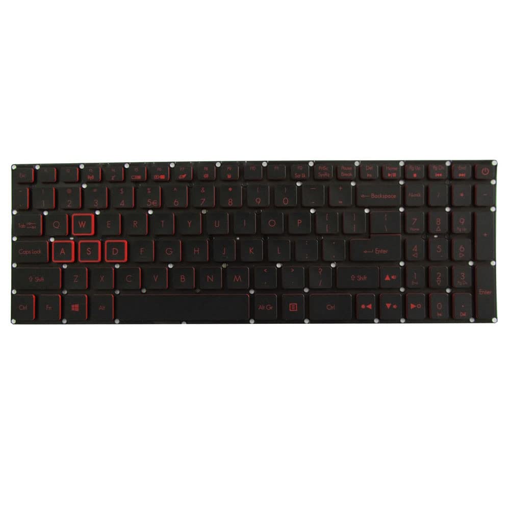 Abakoo New Keyboard Compatible with Acer Nitro 5 AN515 AN515-41 AN515 ...