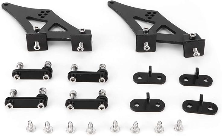 Spoiler Mounting Brackets, 5" Universal Car CNC Aluminum Alloy Rear ...