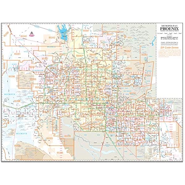Tucson Zip Code Map Printable
