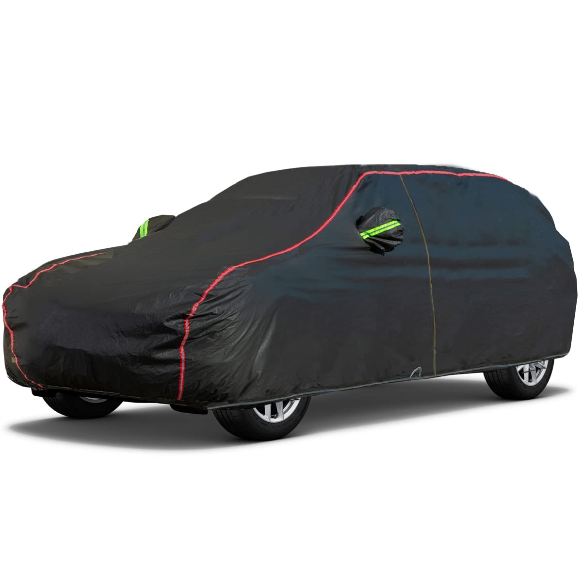 AUQDD 6-Layers PEVA New Material Sedan SUV Full Padded Car Cover ...