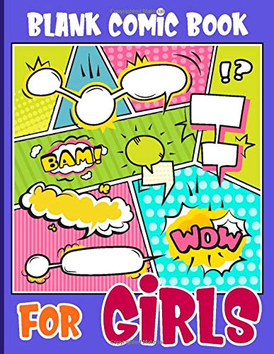 Blank Comic Book Variety Of Templates 4 Up Panel Layouts Draw Your Own Comics Create Your 
