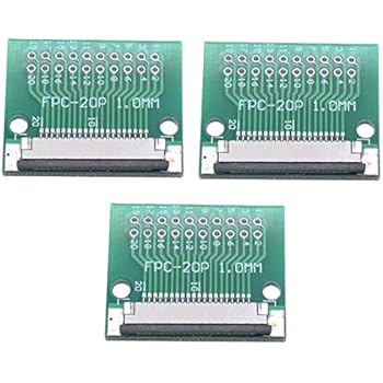 Amazon.com: uxcell FFC FPC 20 Pin 0.5mm Pitch to DIP 1.0mm PCB Converter Board Couple Extend ...