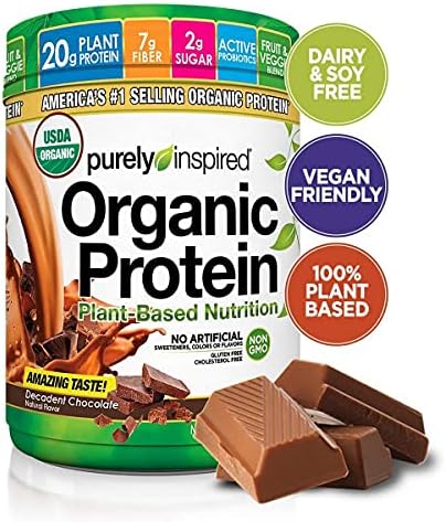 Purely Inspired Organic Protein Plant-Based Nutritional Shake with Pea ...