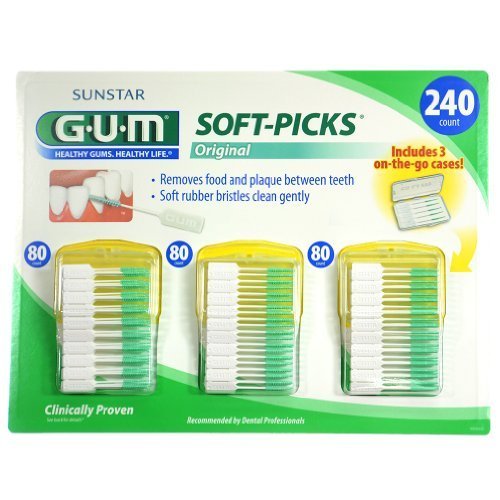 Check On Sunstar Soft-picks Convenient Travel Cases - Dental Picks