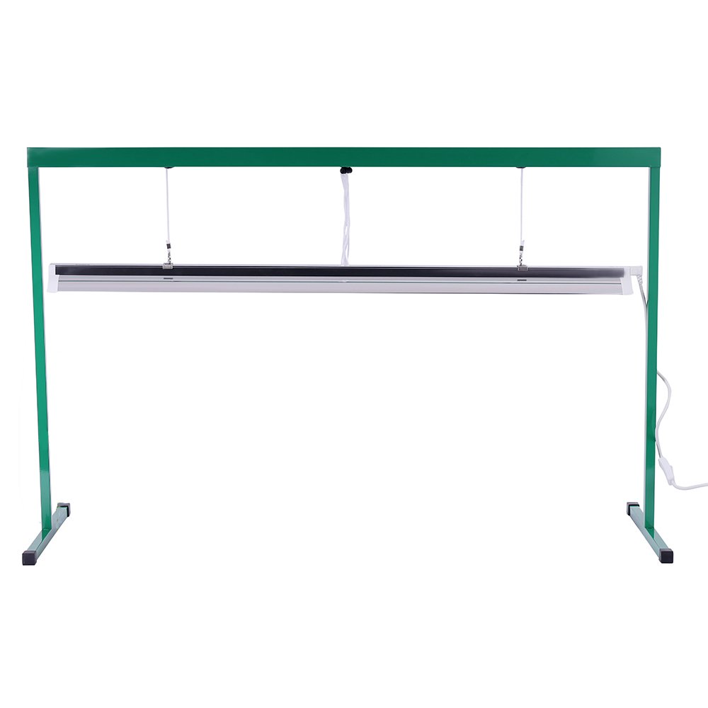 stoner420 - iPower 54WX2 4 Feet 2-Bulb T5 Fluorescent Grow Light Stand ...
