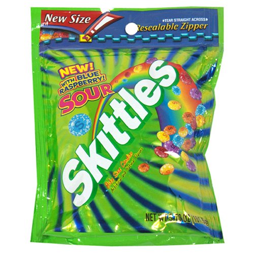 Blue Raspberry Skittles Advertisements