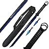 Ninja Sword Machete Throwing Knife Tactical Katana Tanto Blade, 27-Inch ...