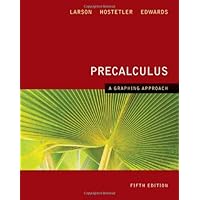 Precalculus With Limits A Graphing Approach 5th Edition: Larson, Ron, Hostetler, Robert, Edwards ...