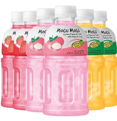 Mogu Mogu drink Variety Pack (6 Bottles) Drinks for kids made with ...