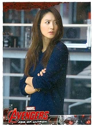 Claudia Kim trading card Avengers Age of Ultron Marvel 2016 #44 Dr Cho ...