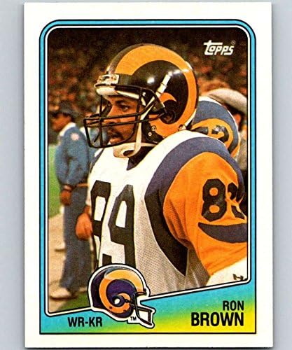 Amazon.com: 1988 Topps #290 Ron Brown LA Rams NFL Football ...