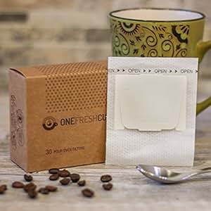 Amazon.com: One Fresh Cup Coffee - Single Serve Pour Empty Over Coffee ...