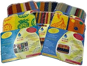 Scrub-Wow, Original Popular Scrubby Designs, 2 Sided. Made in Europe ...