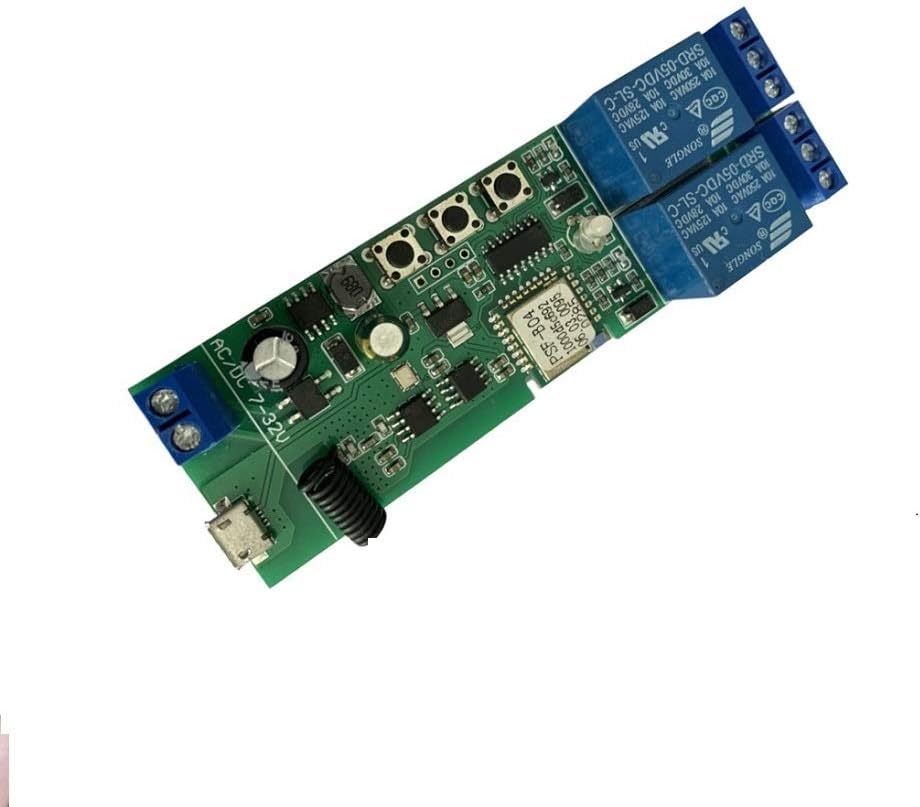 MHCOZY Ewelink WiFi Relay,Self-Locking/Momentary Timer Switch Module ...
