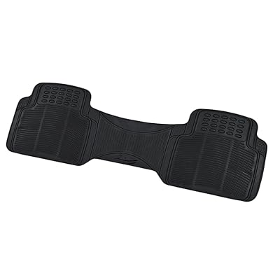 Buy Zento Deals Black Universal Fit Ridged All-Weather Heavy Duty ...