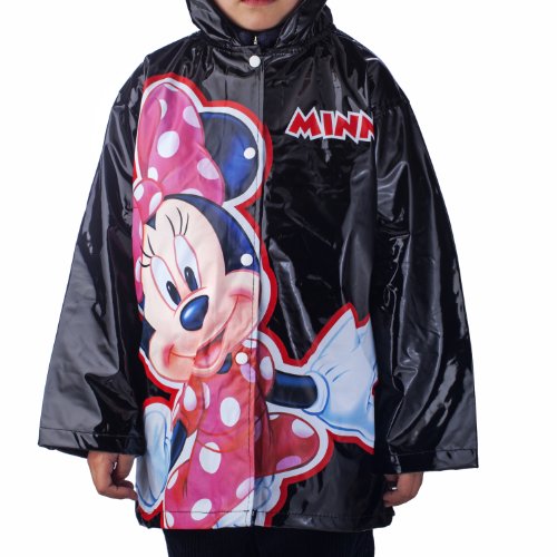 Disney Minnie Mouse Bowtique Girl's Rain Coat- Size