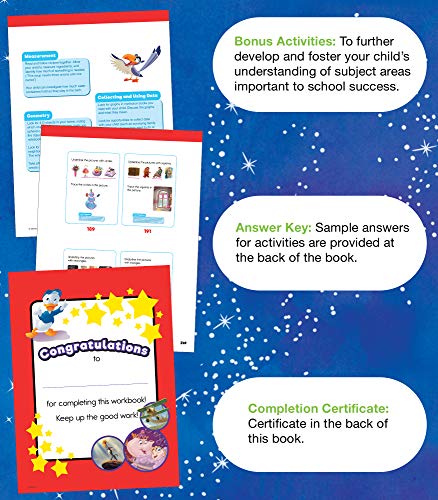 Disney Learning Magical Adventures in Kindergarten Workbooks, Math ...