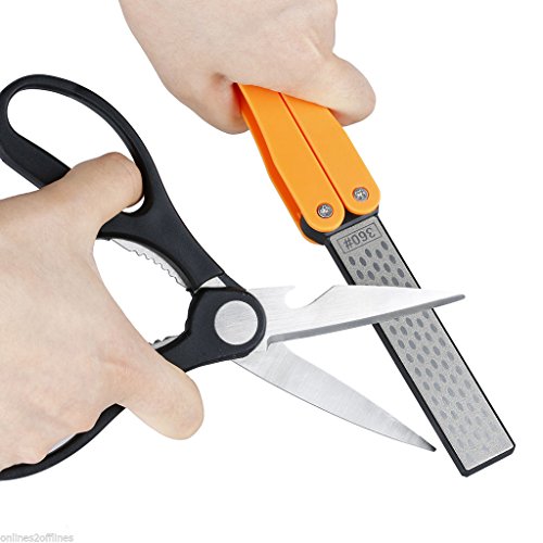 Купить Outdoor Double Sided Folded Pocket Diamond Knife Sharpening ...